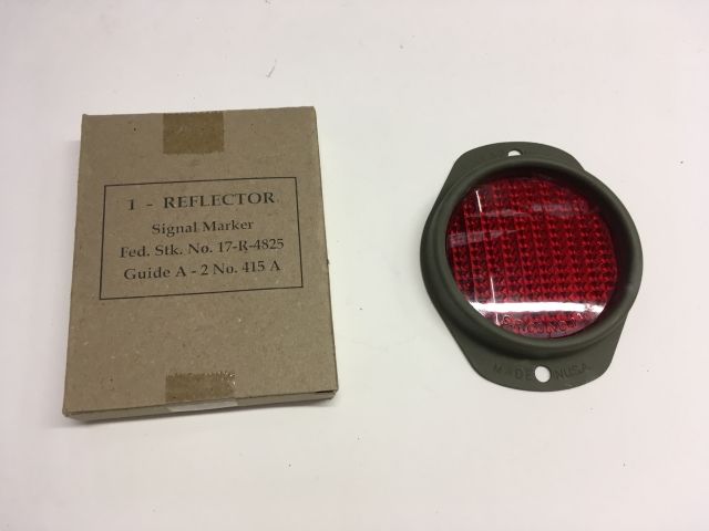 04 SGI BODY LEFT & RIGHT PARTS: REFLECTOR GIDS OVAAL ROOD US